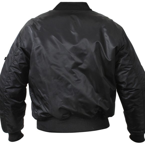 Jackets & Coats | New Mens Black Lightweight Winter Bomber Jacket ...